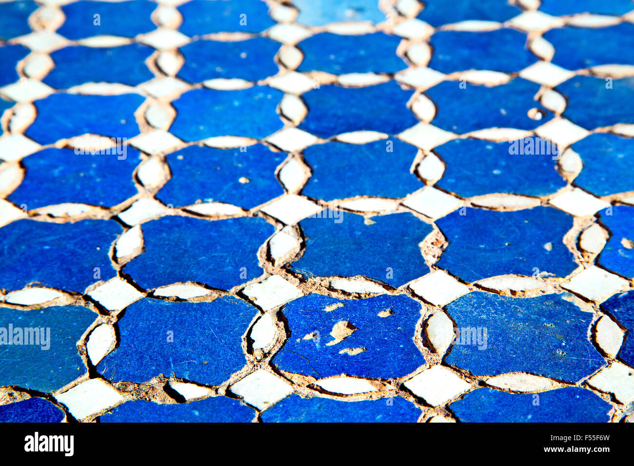 abstract morocco in africa tile the colorated pavement background ...
