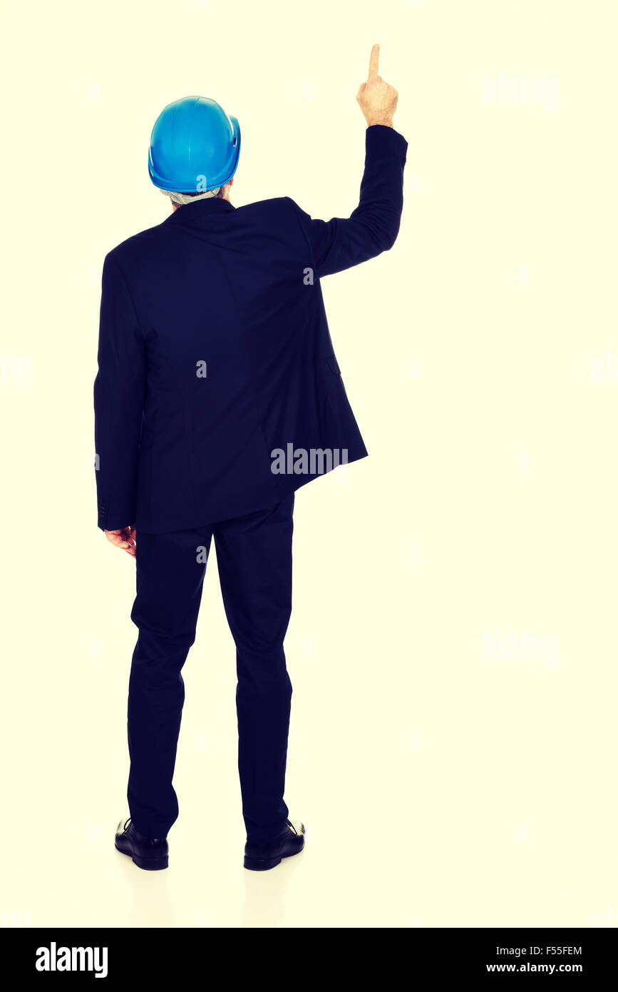 Successful businessman back view isolated hi-res stock photography and ...