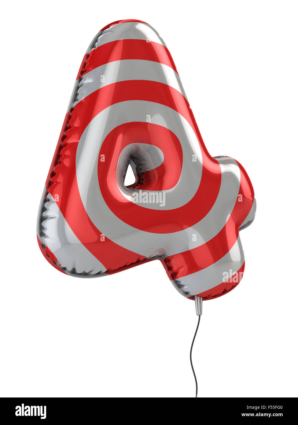 Number 4 3d Png