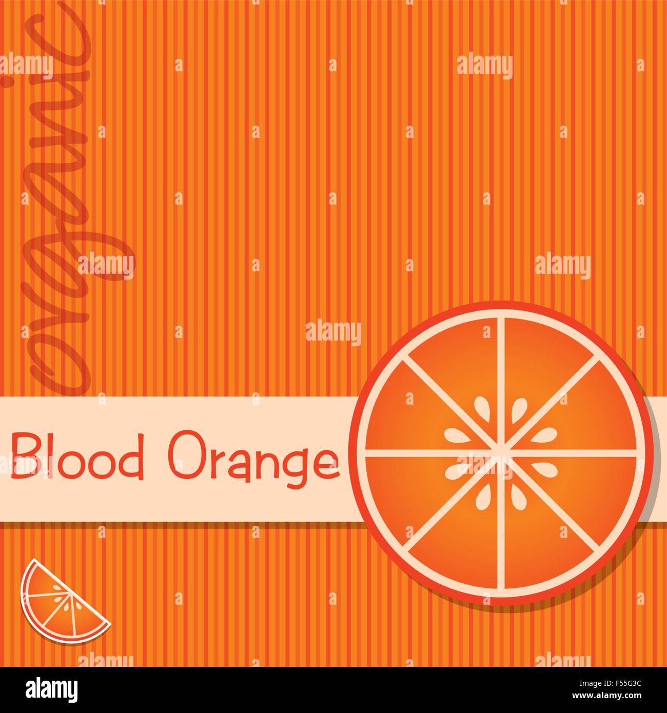 Blood orange fruit Stock Vector Images - Alamy