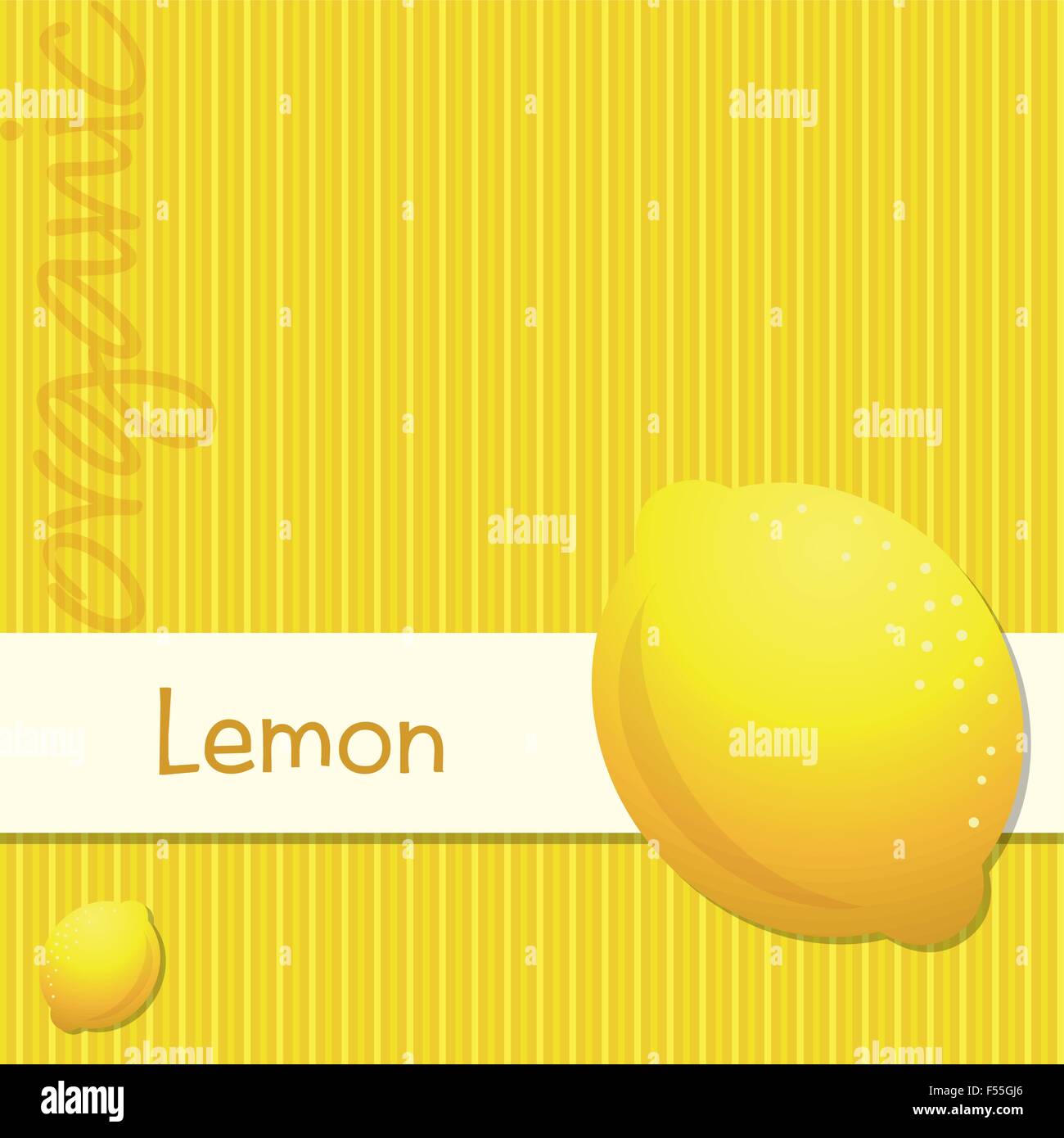 Lemon card hi-res stock photography and images - Alamy