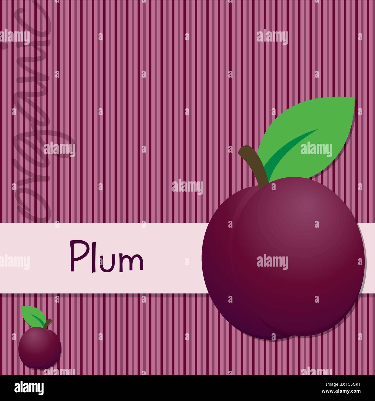 Blood plum Stock Vector Images - Alamy