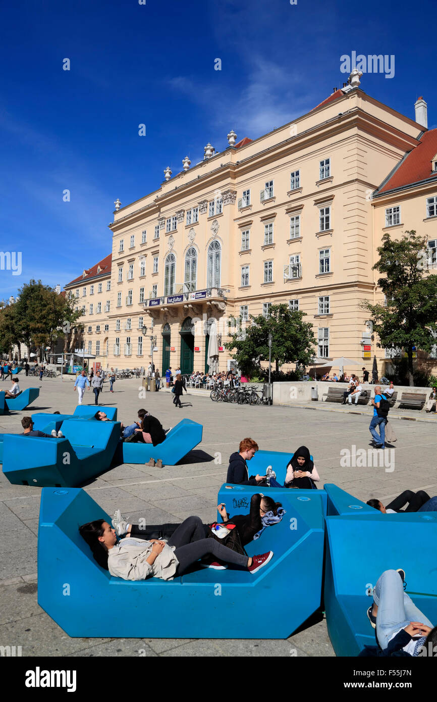 Museums quartier vienna hi-res stock photography and images - Alamy