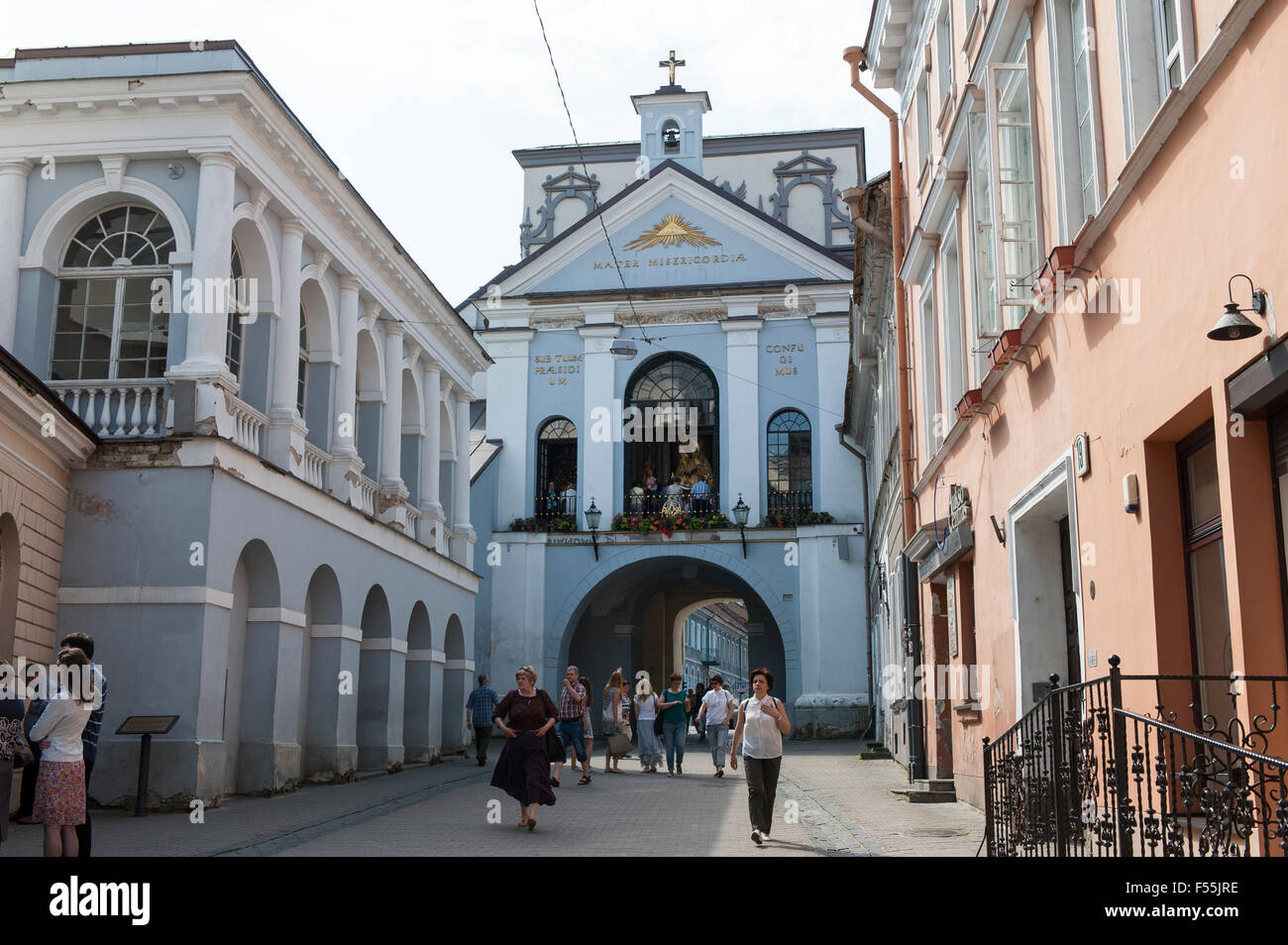 Gate of Dawn, Vilnius, Lithuania, Europe Stock Photo - Alamy