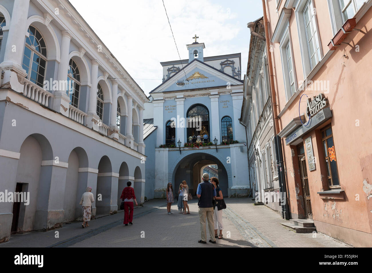 Gate of Dawn, Vilnius, Lithuania, Europe Stock Photo - Alamy