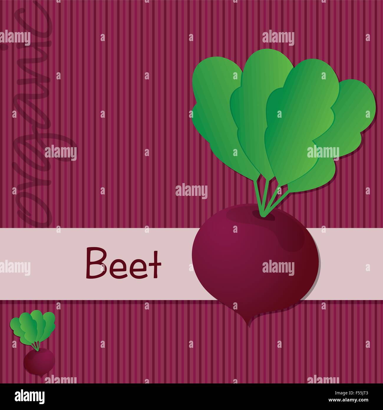 Beetroot organic Stock Vector Images - Alamy