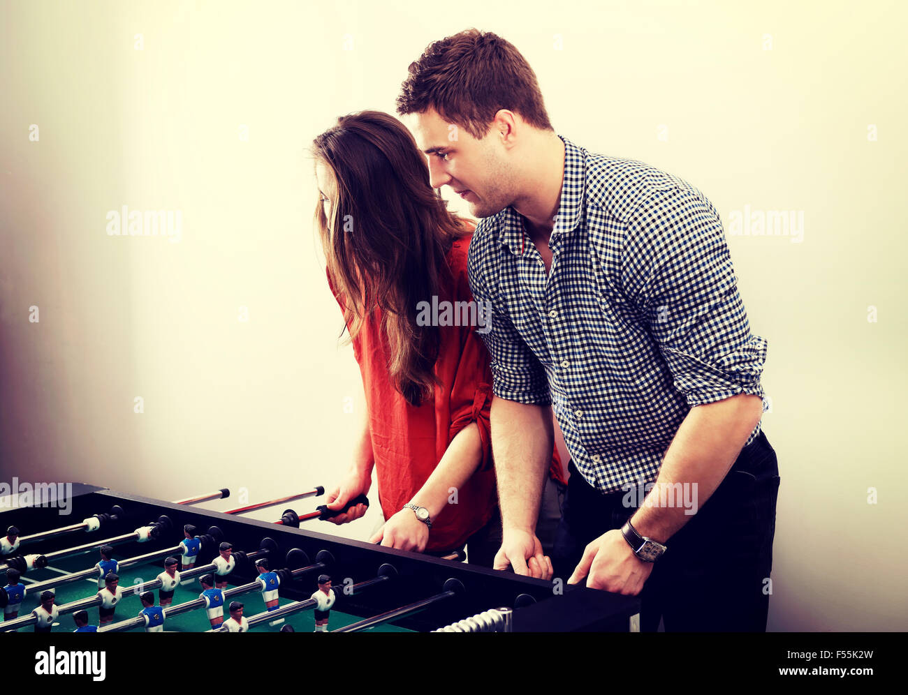 Foosball football hi-res stock photography and images - Alamy