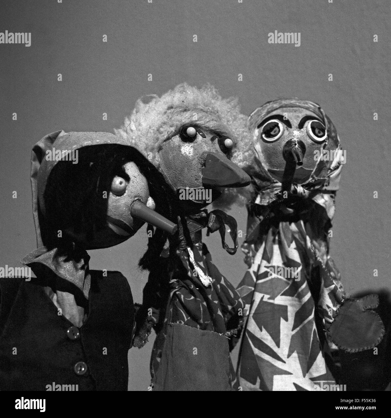 1960s puppets Black and White Stock Photos & Images - Alamy