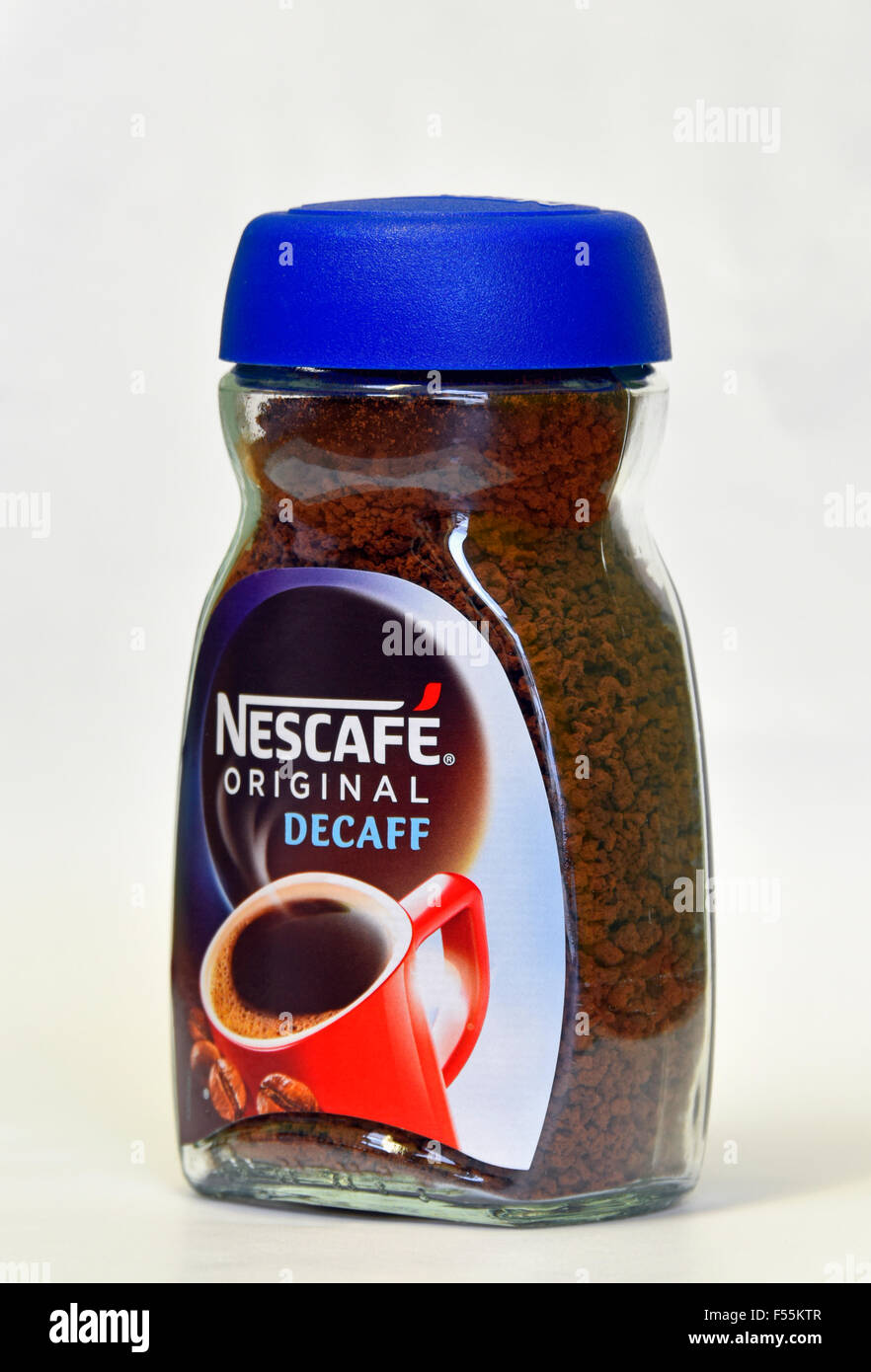 Nescafe decaffeinated coffee hi-res stock photography and images - Alamy