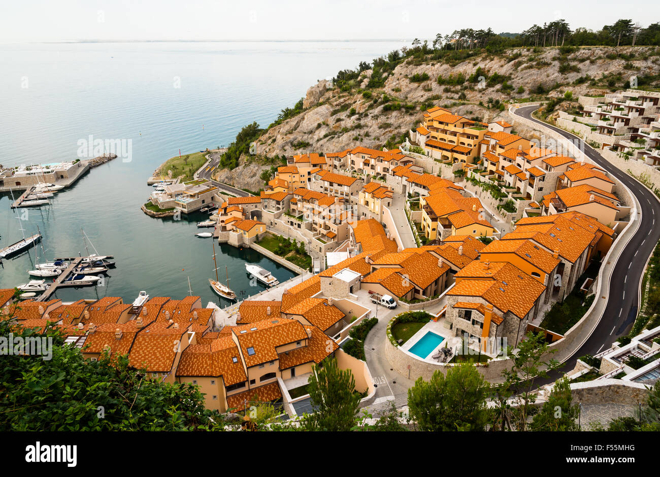 little italian marina Stock Photo - Alamy