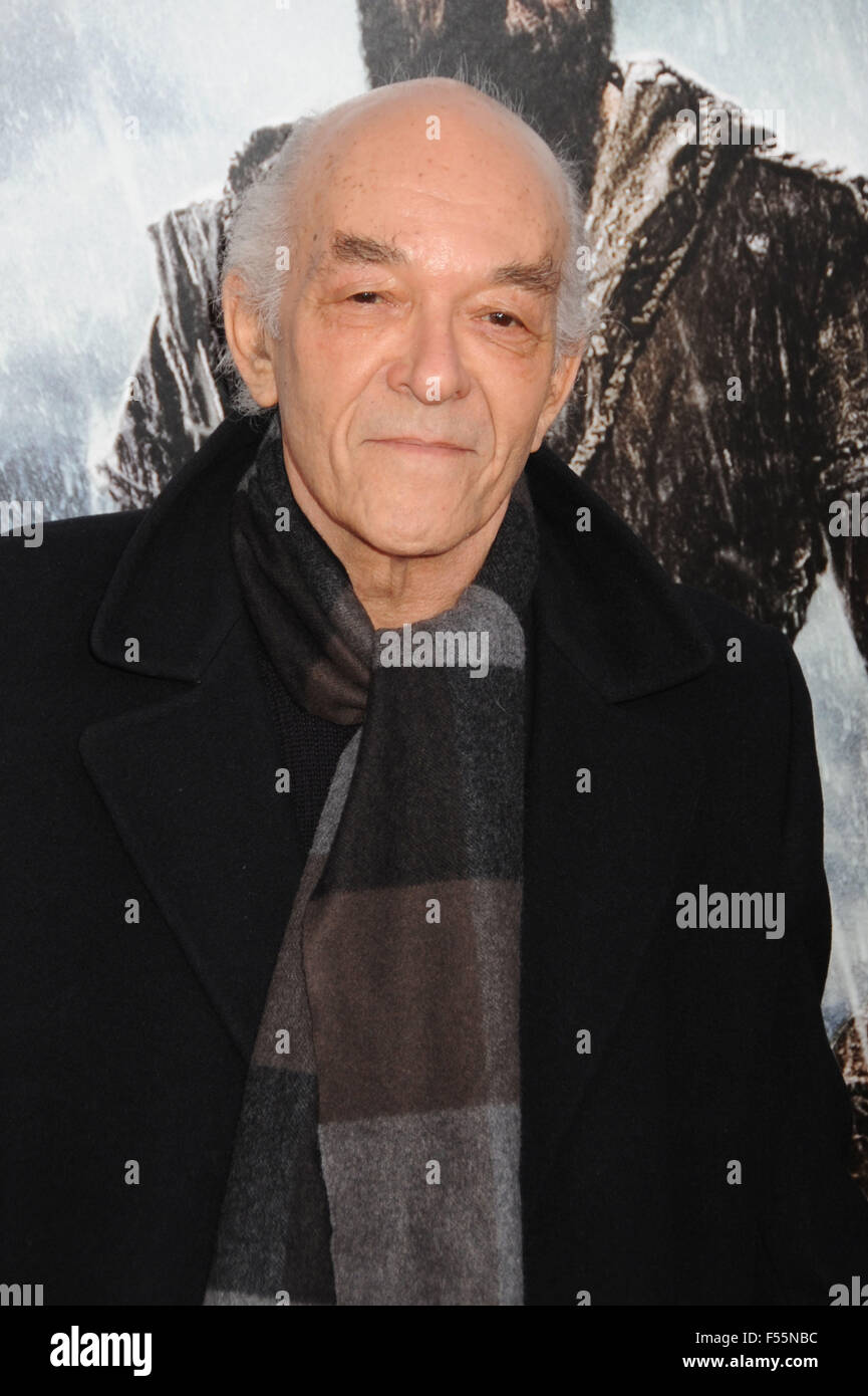 New York City, NY. USA. Mark Margolis at the 'Noah' New York Premiere, at Ziegfeld Theatre, New ...