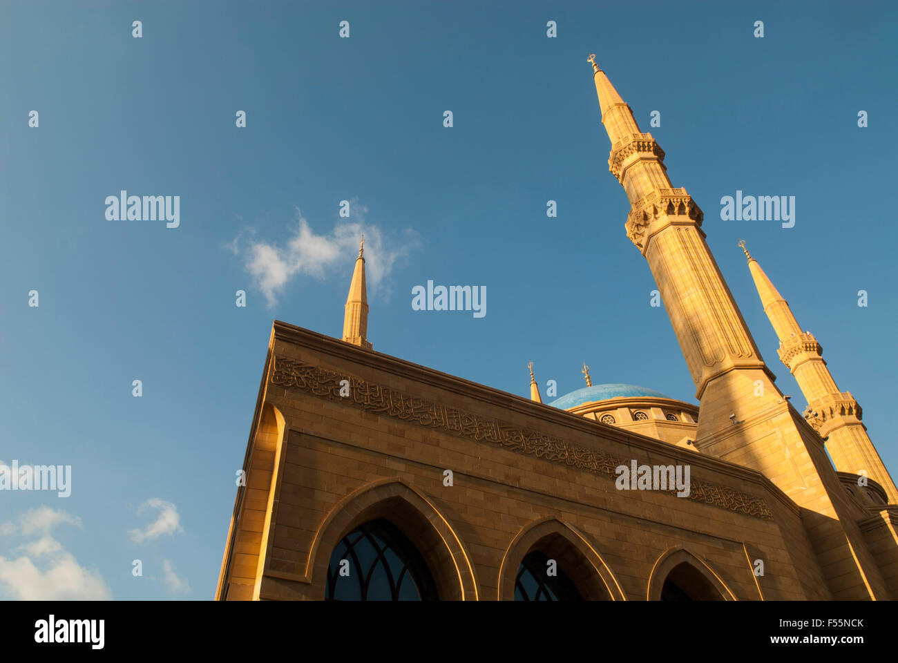 Mohammad Al Amin Mosque Beirut Lebanon Stock Photo - Alamy