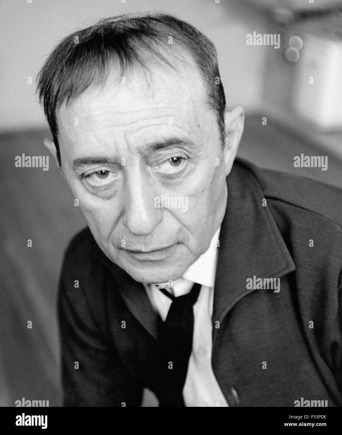 Deutscher Schauspieler Curt Bois bei Proben zum Fernsehfilm "Die ...