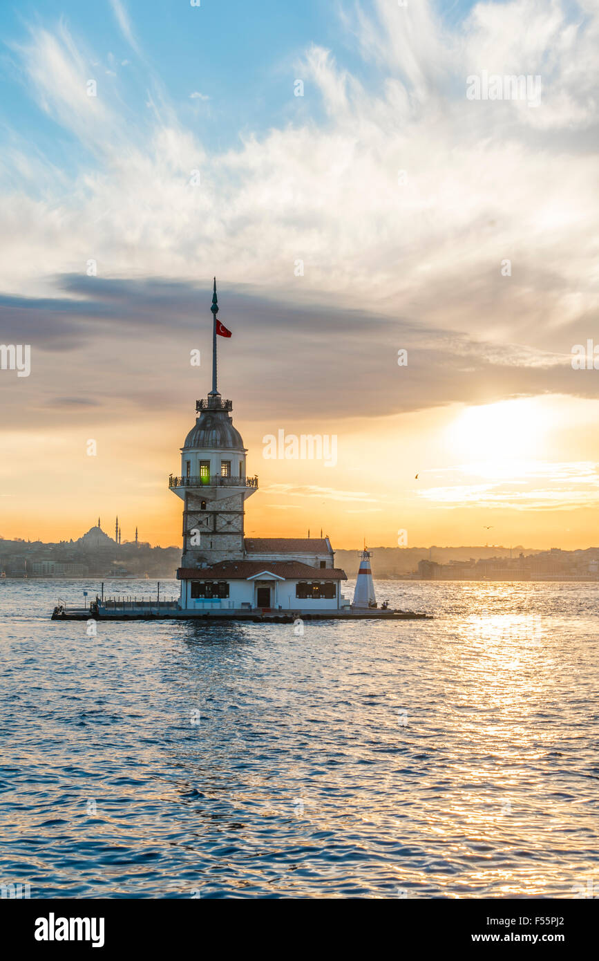 Maidens tower sunset hi-res stock photography and images - Alamy
