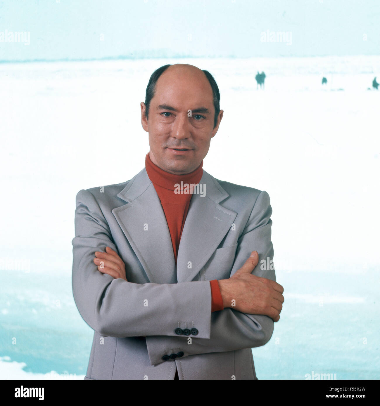 Deutscher Schauspieler Martin Benrath, Deutschland 1970er Jahre. German ...