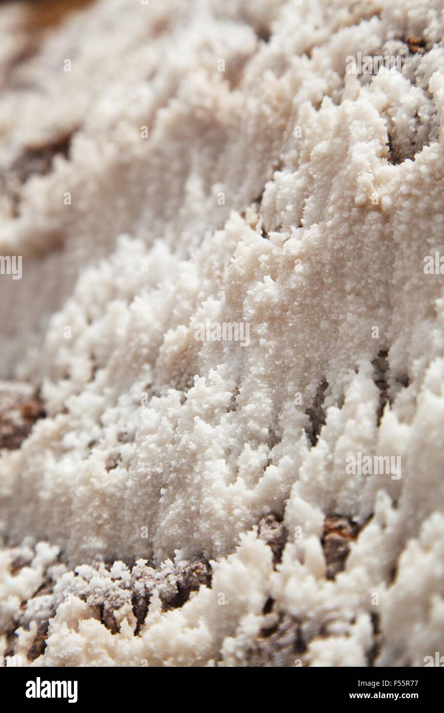 Close up and detail of Salt, Maras, Peru, South america Stock Photo - Alamy