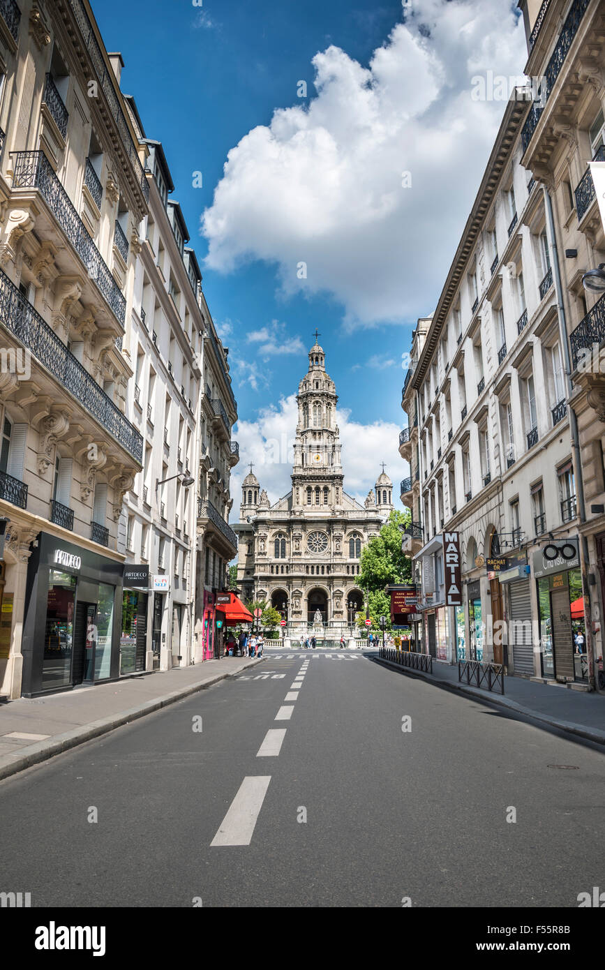 Église de la Sainte-Trinité, Paris, France Stock Photo - Alamy