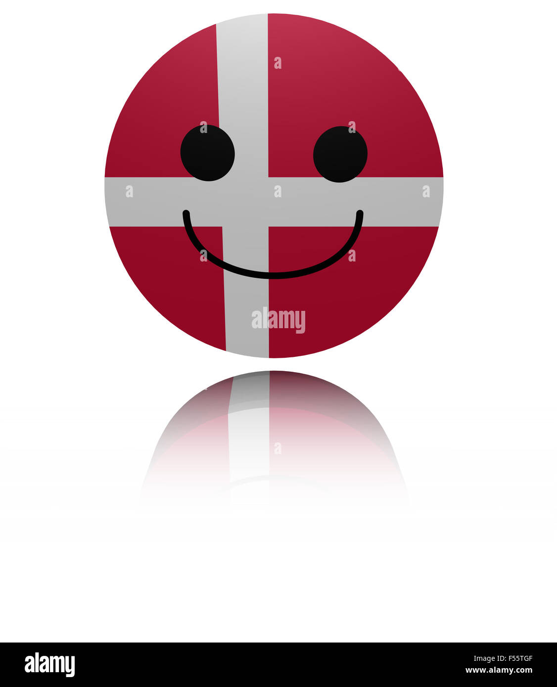 Denmark flag smile hi-res stock photography and images - Alamy