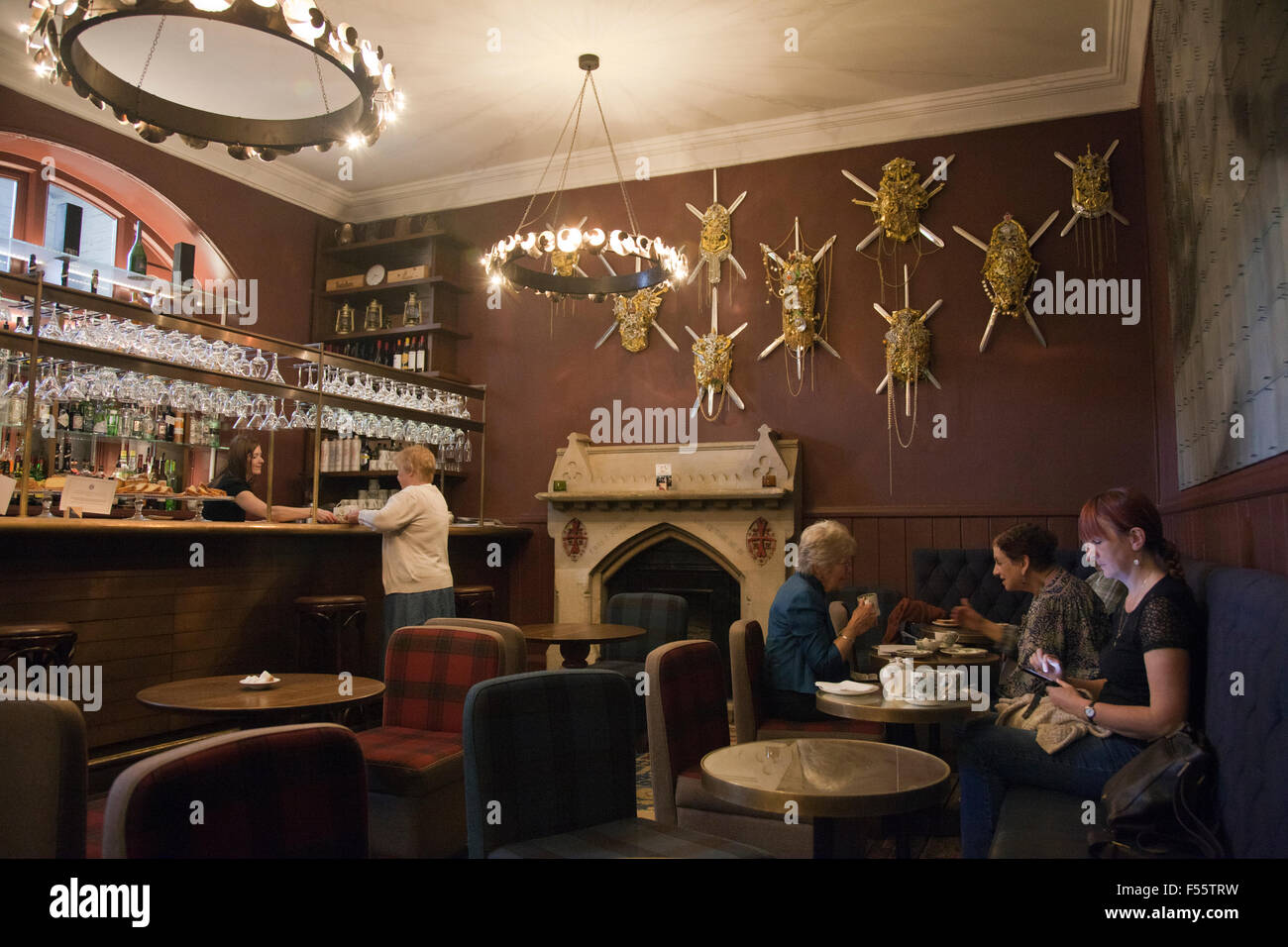 House of St Barnabas Cafe at 1 Greek Street - Soho, London Stock Photo ...