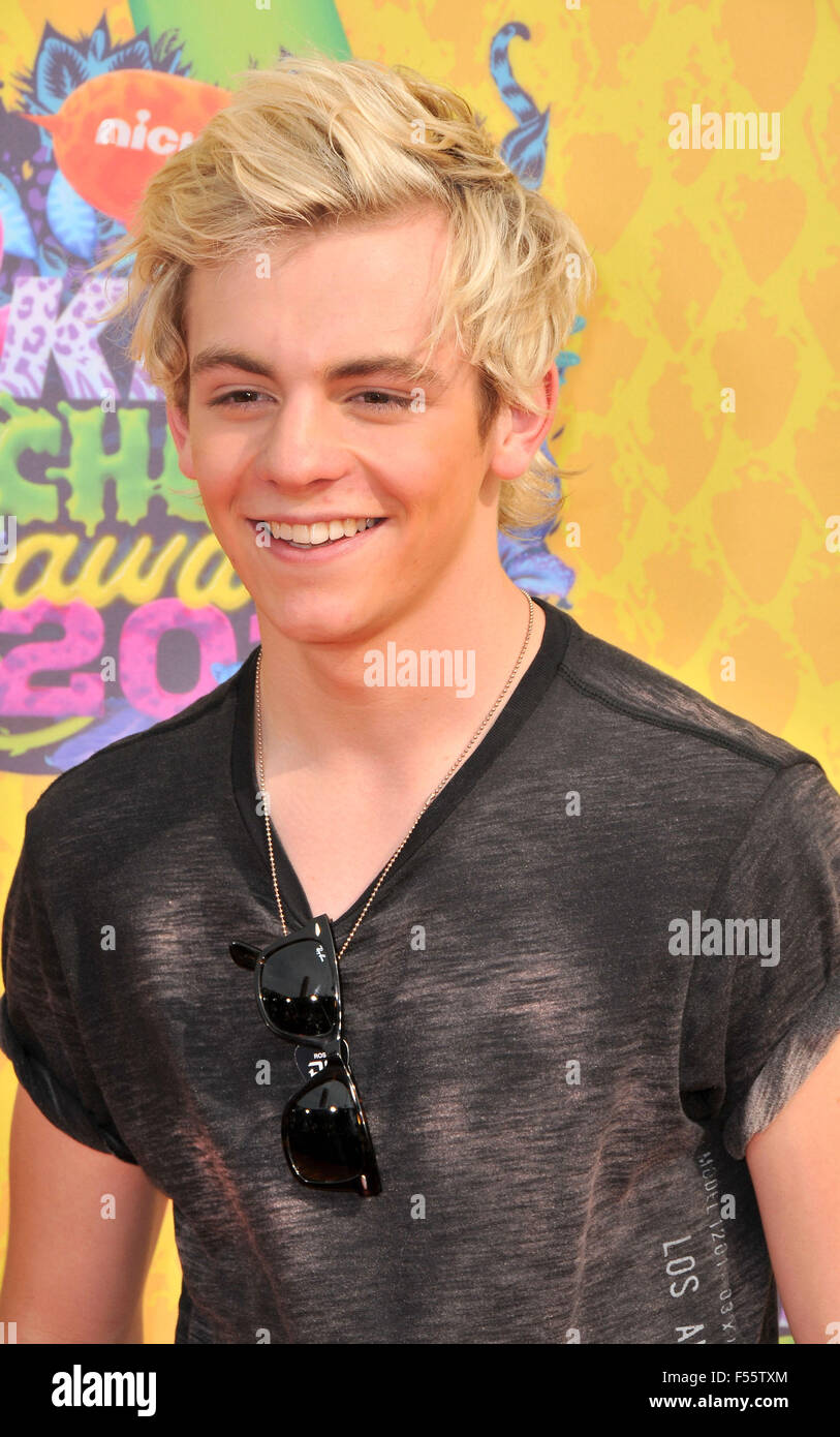 Los Angeles.CA .USA. Ross Lynch at Nickelodeon's 27th Annual Kids ...