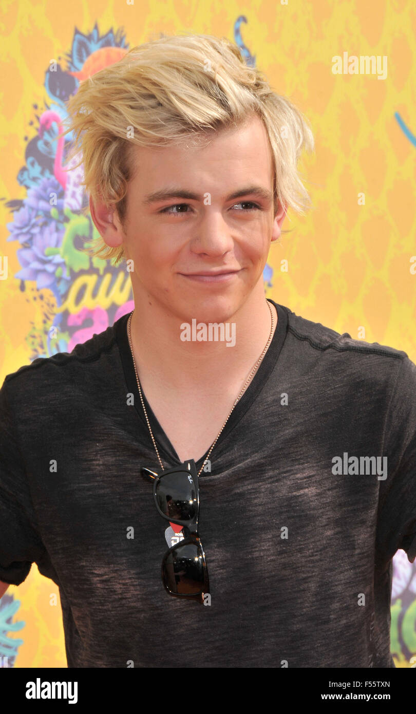 Los Angeles.CA .USA. Ross Lynch at Nickelodeon's 27th Annual Kids ...