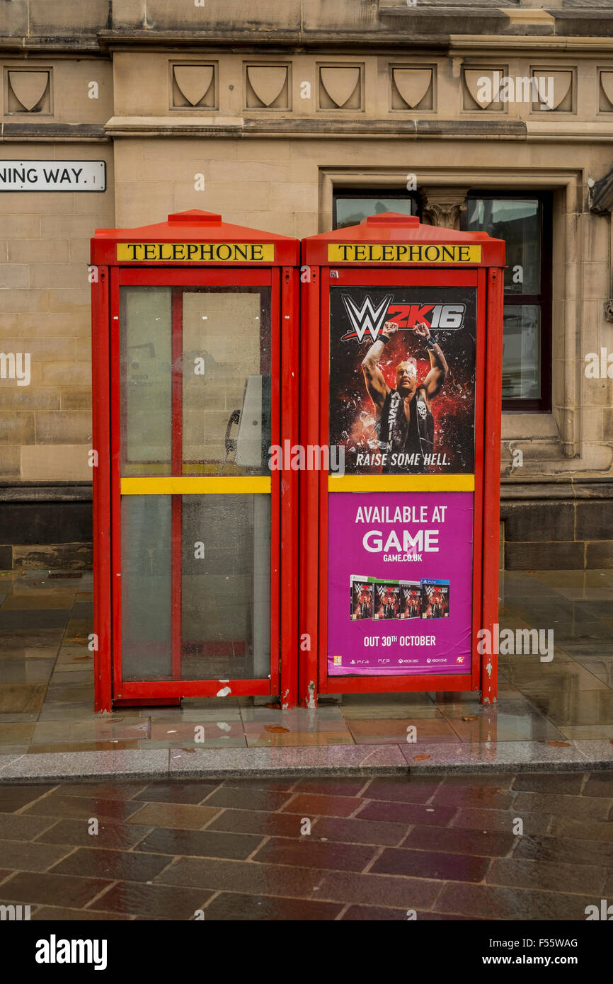 Modern phone kiosk hi-res stock photography and images - Alamy