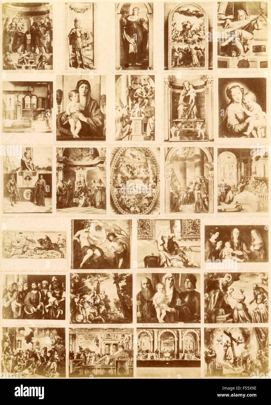 Collection of paintings hi-res stock photography and images - Alamy