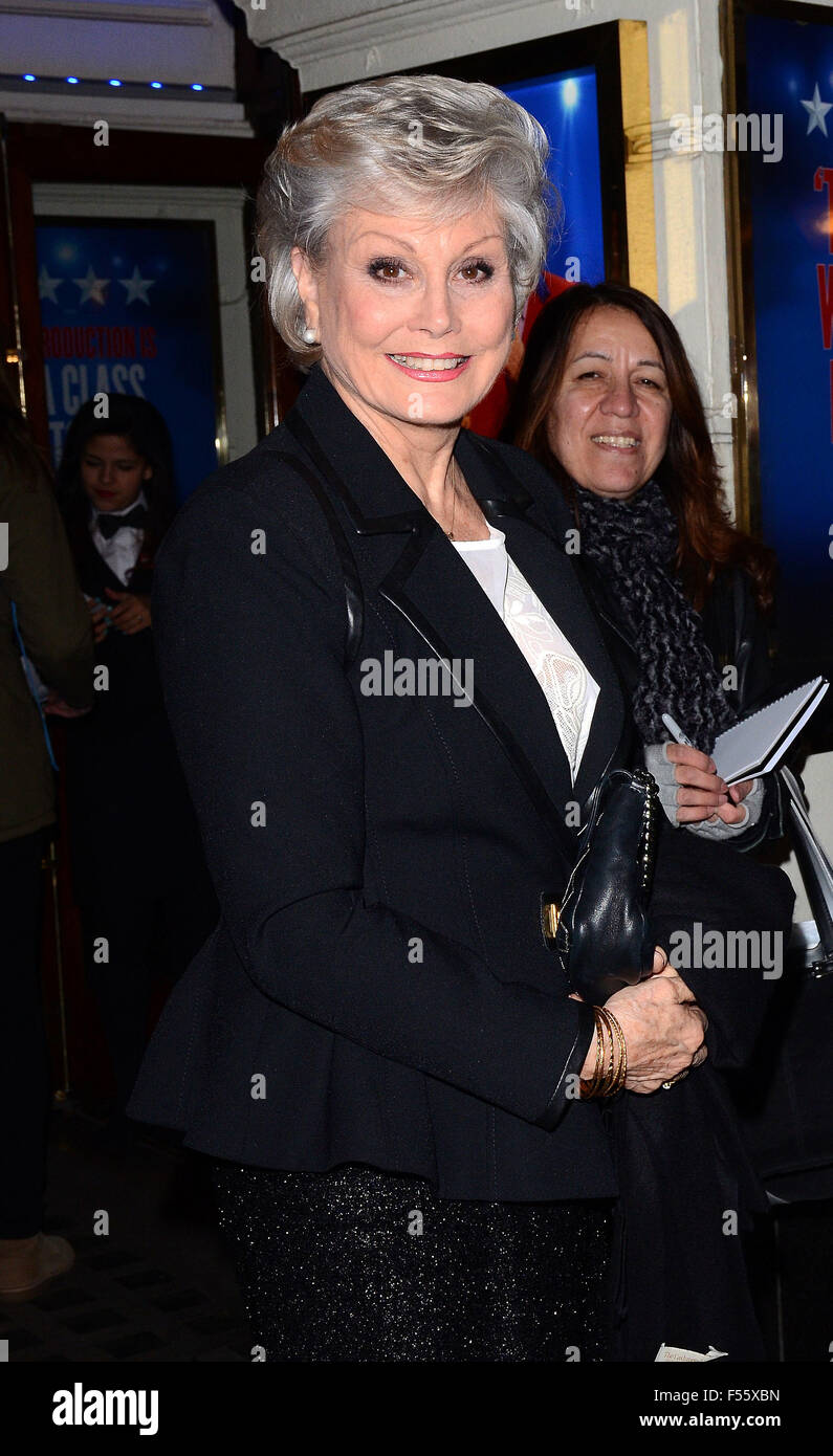 London, UK. Angela Rippon at 'Jersey Boys' 6th Birthday Gala ...