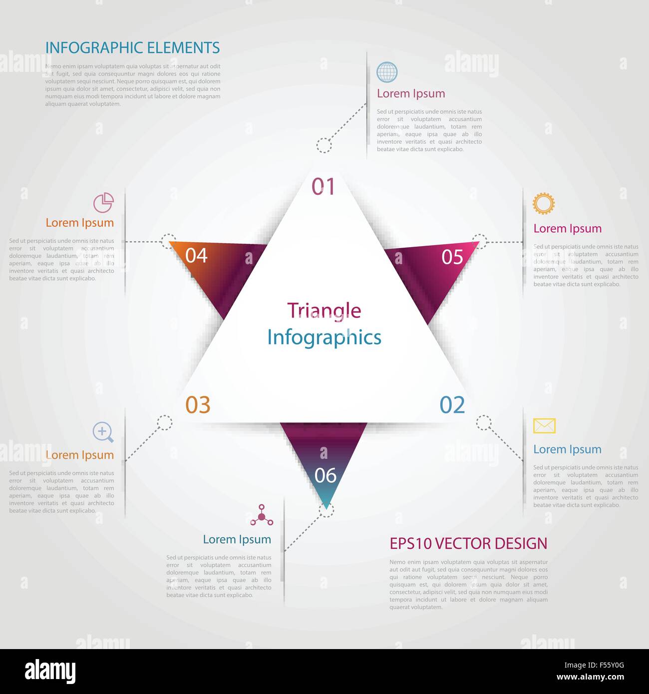 Seo triangle hi-res stock photography and images - Alamy