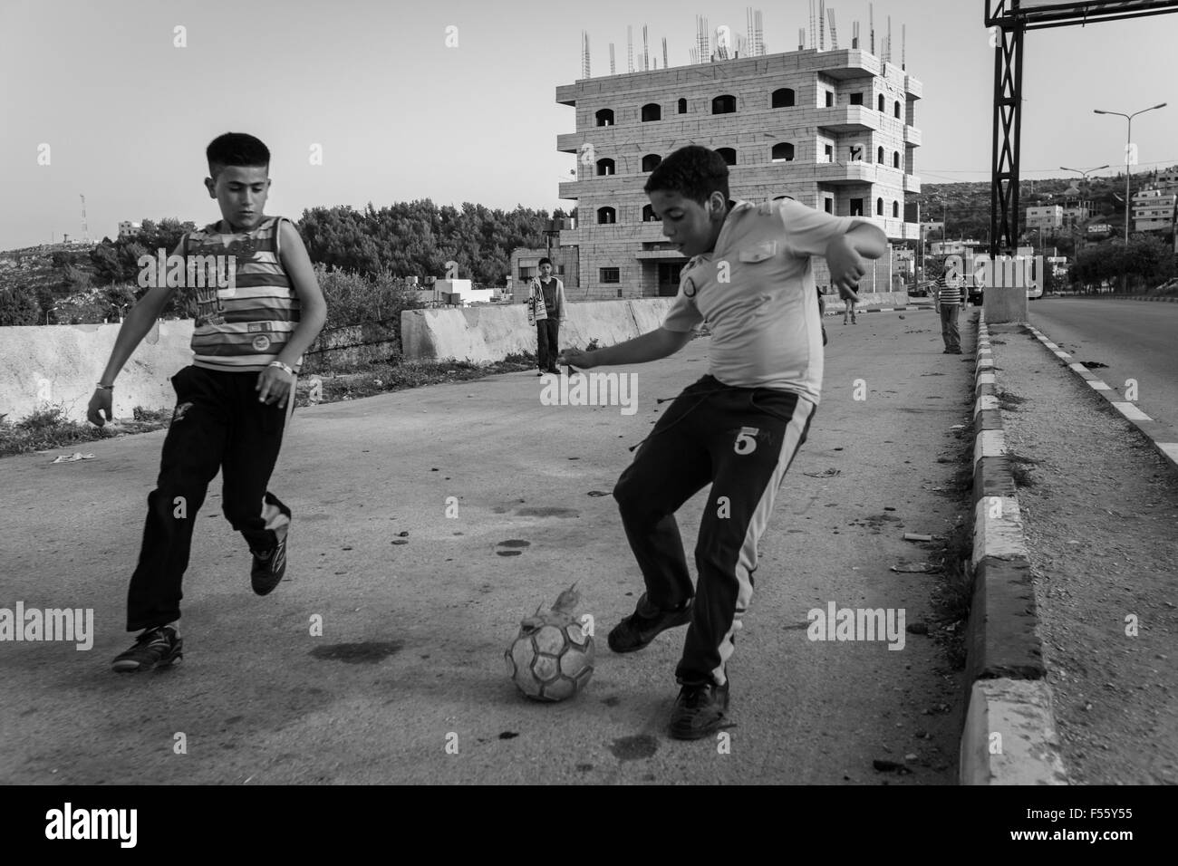 Palestine west bank Black and White Stock Photos & Images - Alamy