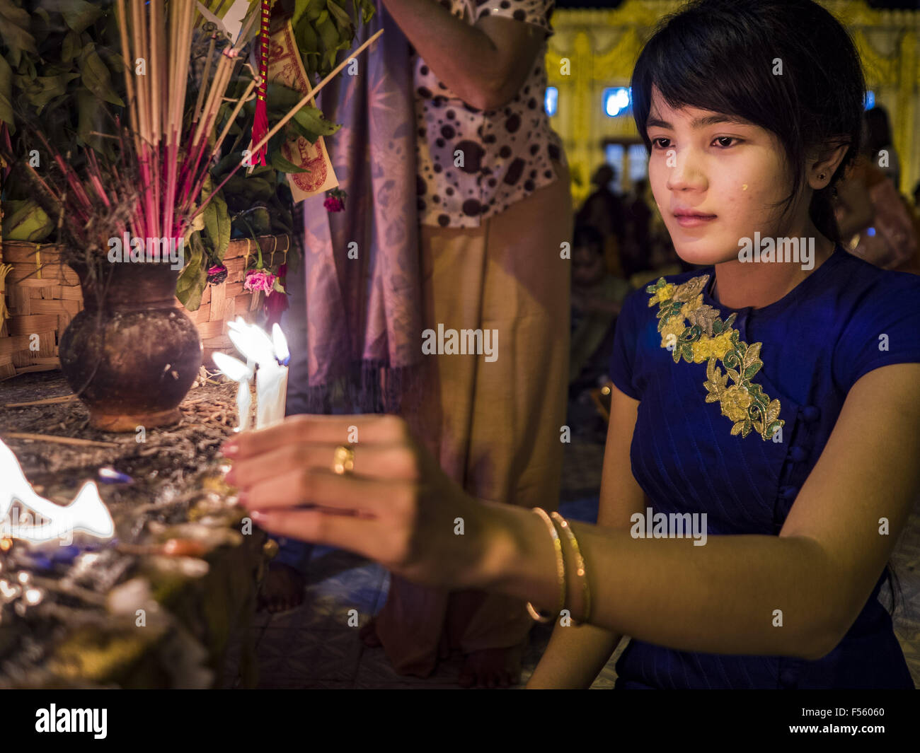 Thadingyut festival hi-res stock photography and images - Alamy