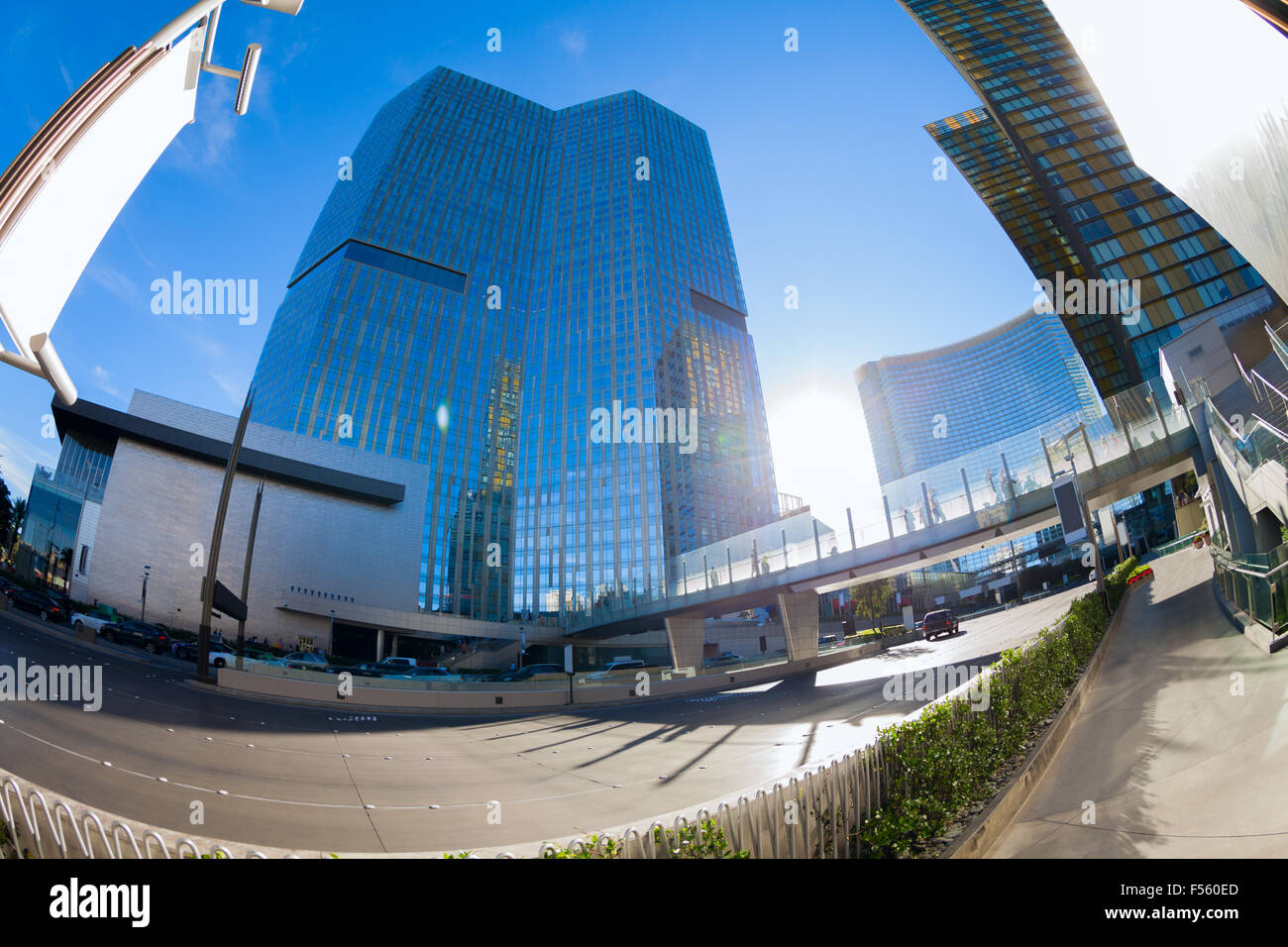 View of skyscrapers in Las Vegas, Nevada, USA Stock Photo - Alamy
