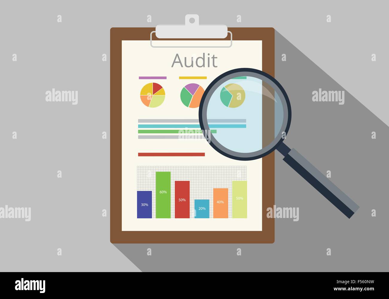 Internal audit result Stock Vector Images - Alamy