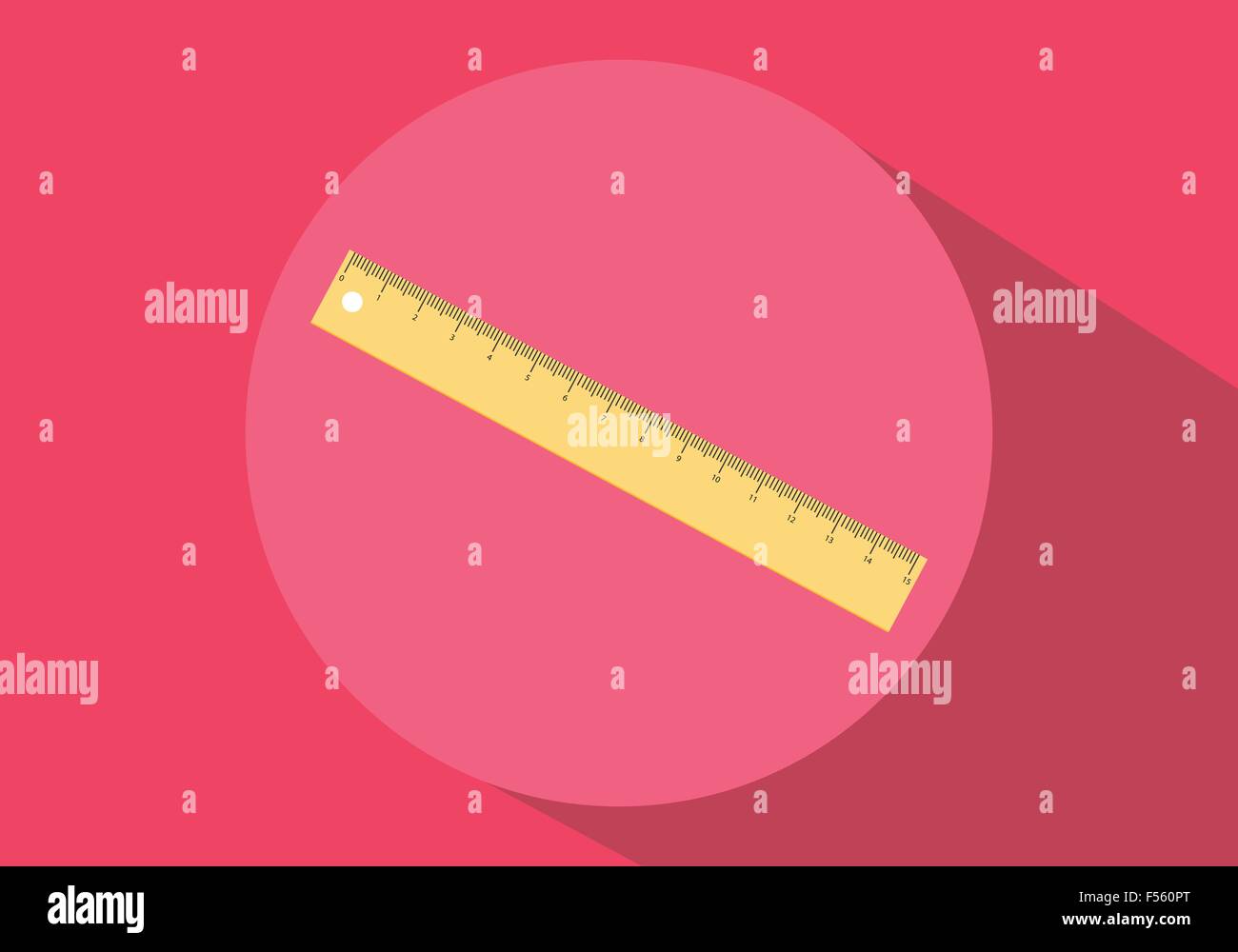 Ruler inches Stock Vector Images - Alamy