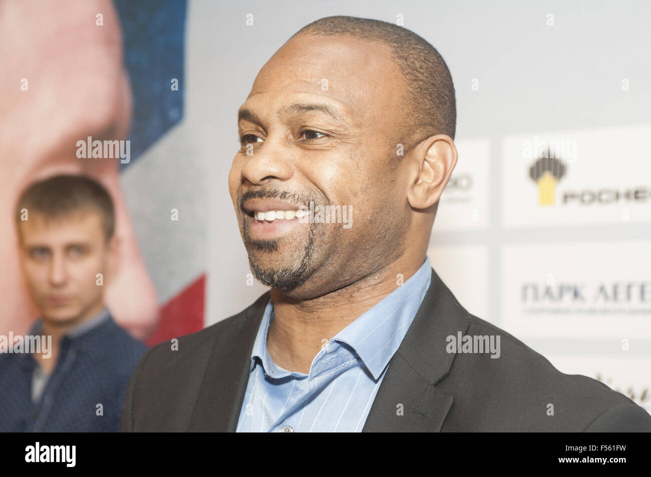 Oct. 28, 2015 - Moscow, Russia - Roy Jones Junior is seen during the ...