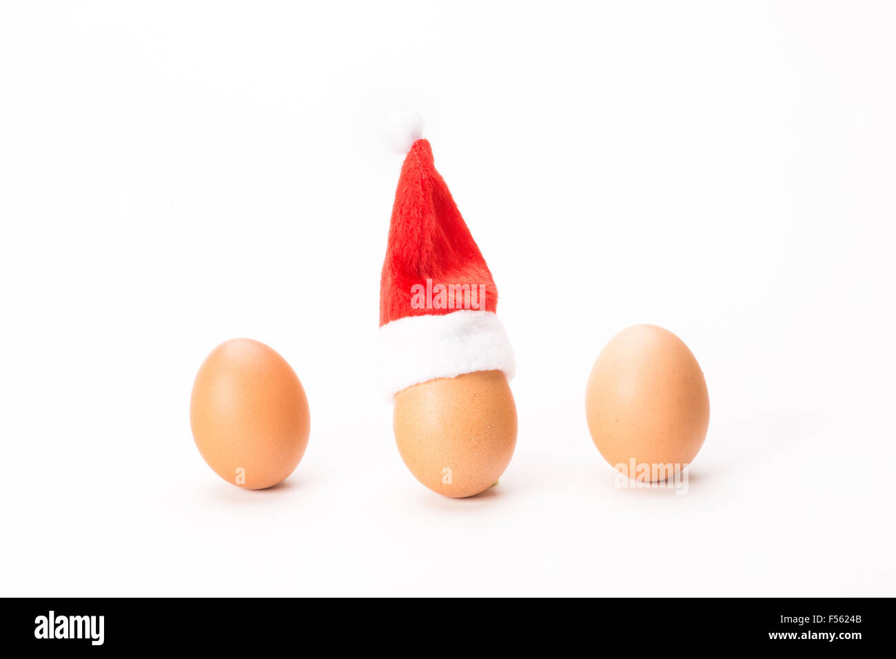 Christmas egg cap hat santa hi-res stock photography and images - Alamy
