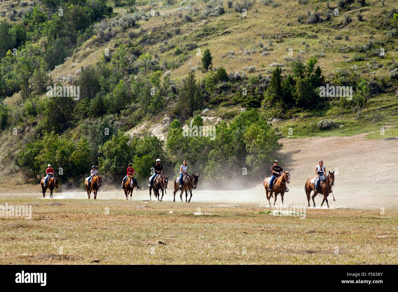 Horseback riding is allowed in many parts of Theodore Roosevelt ...