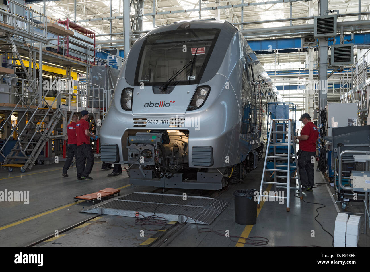 04.06.2015, Hennigsdorf, Brandenburg, Germany - Factory Hennigsdorf ...