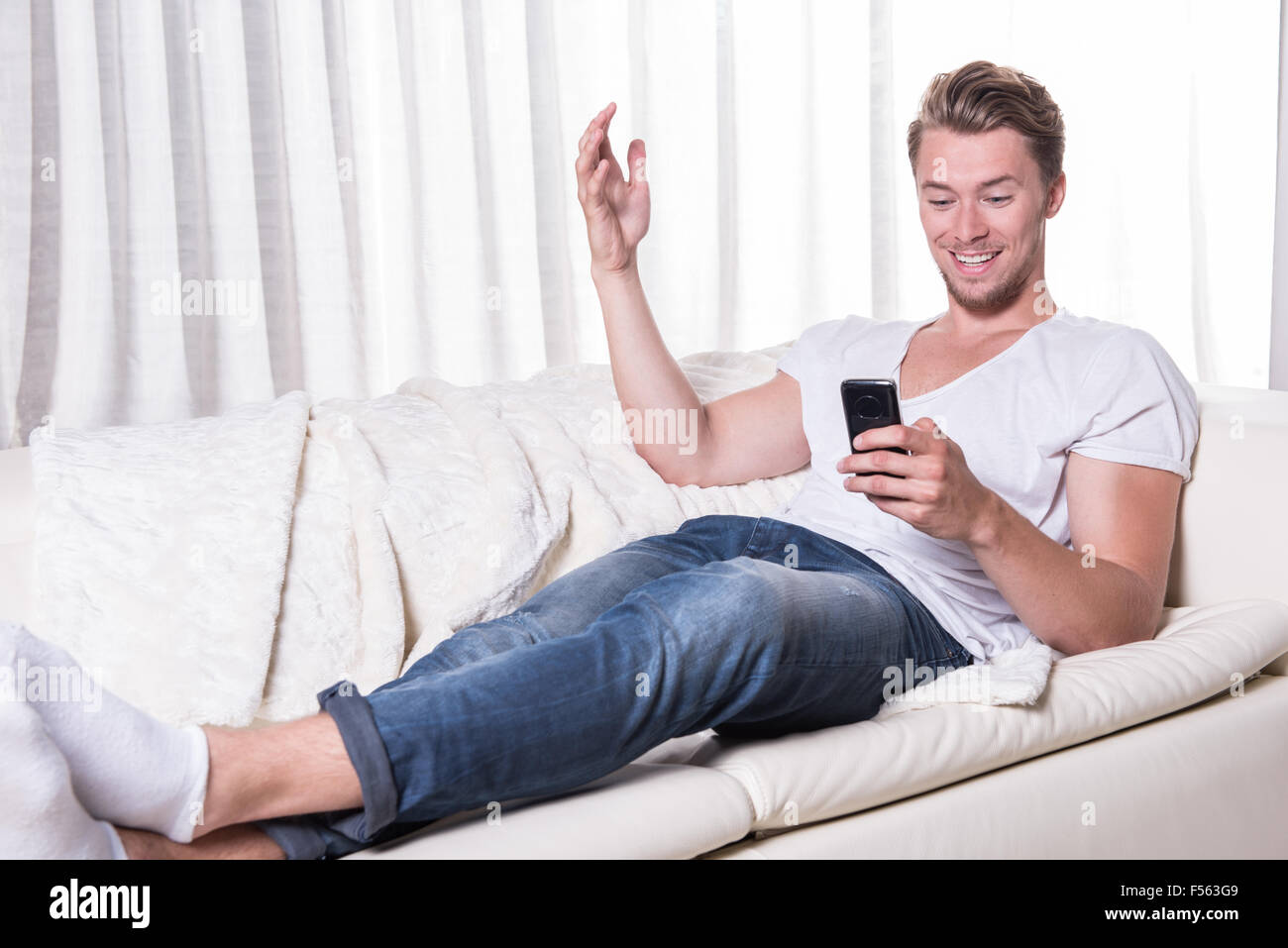 Man likes hi-res stock photography and images - Alamy