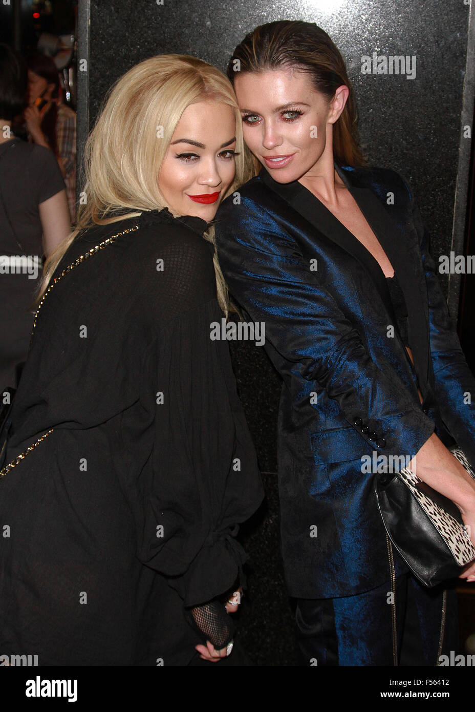 London, UK. Rita Ora & Abbey Clancy at Kill Your Friends - VIP Film ...