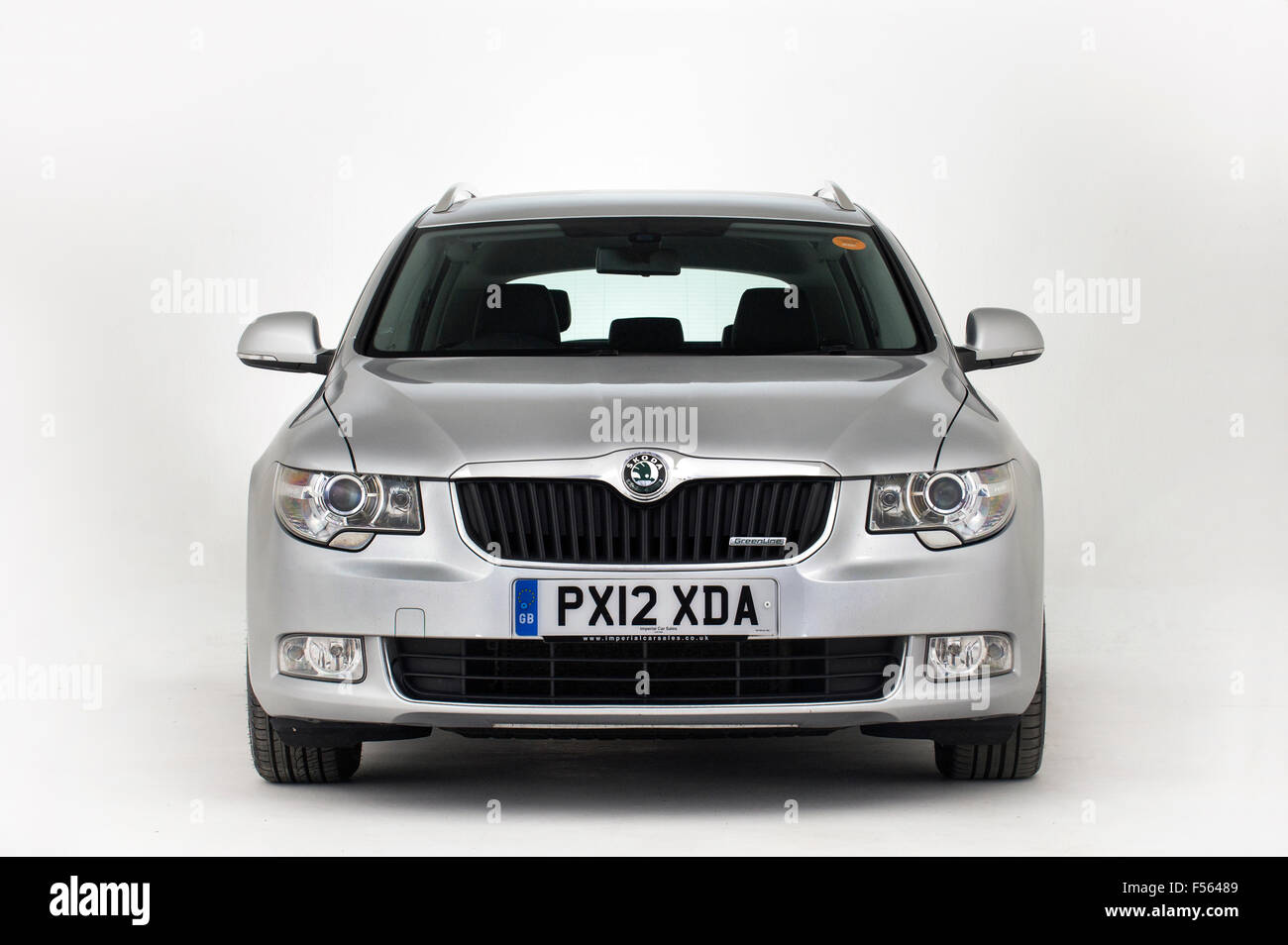 Skoda car front hi-res stock photography and images - Alamy