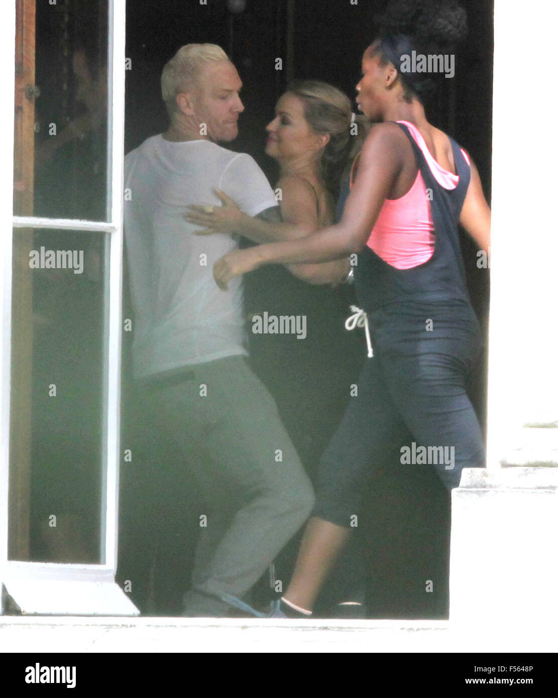 'Strictly Come Dancing' rehearsals Featuring: Iwan Thomas, Ola Jordan ...