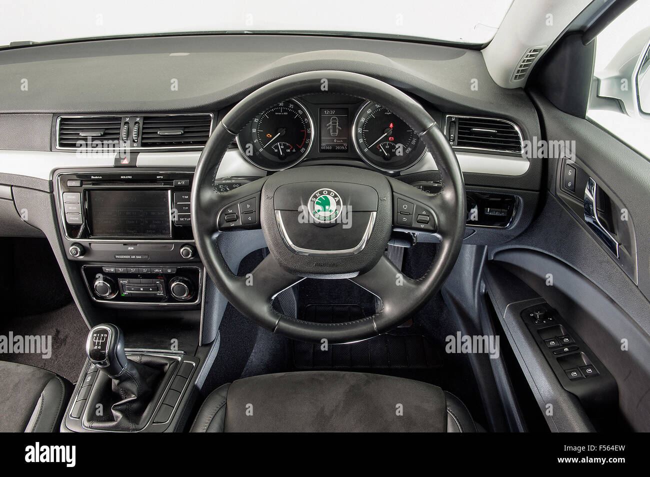 Skoda steering wheel hi-res stock photography and images - Alamy