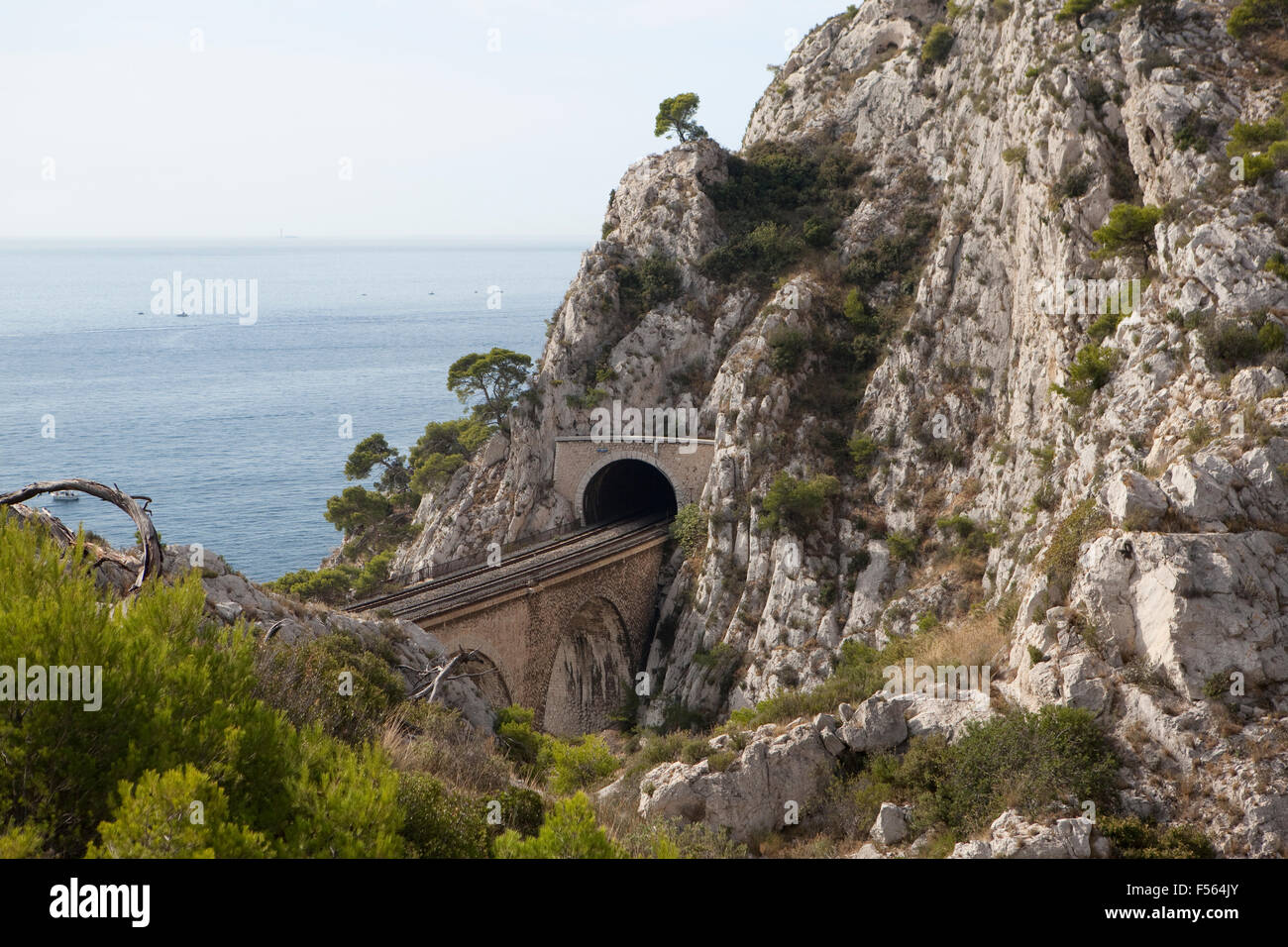 Côte Bleue,West of Marseilles Stock Photo - Alamy