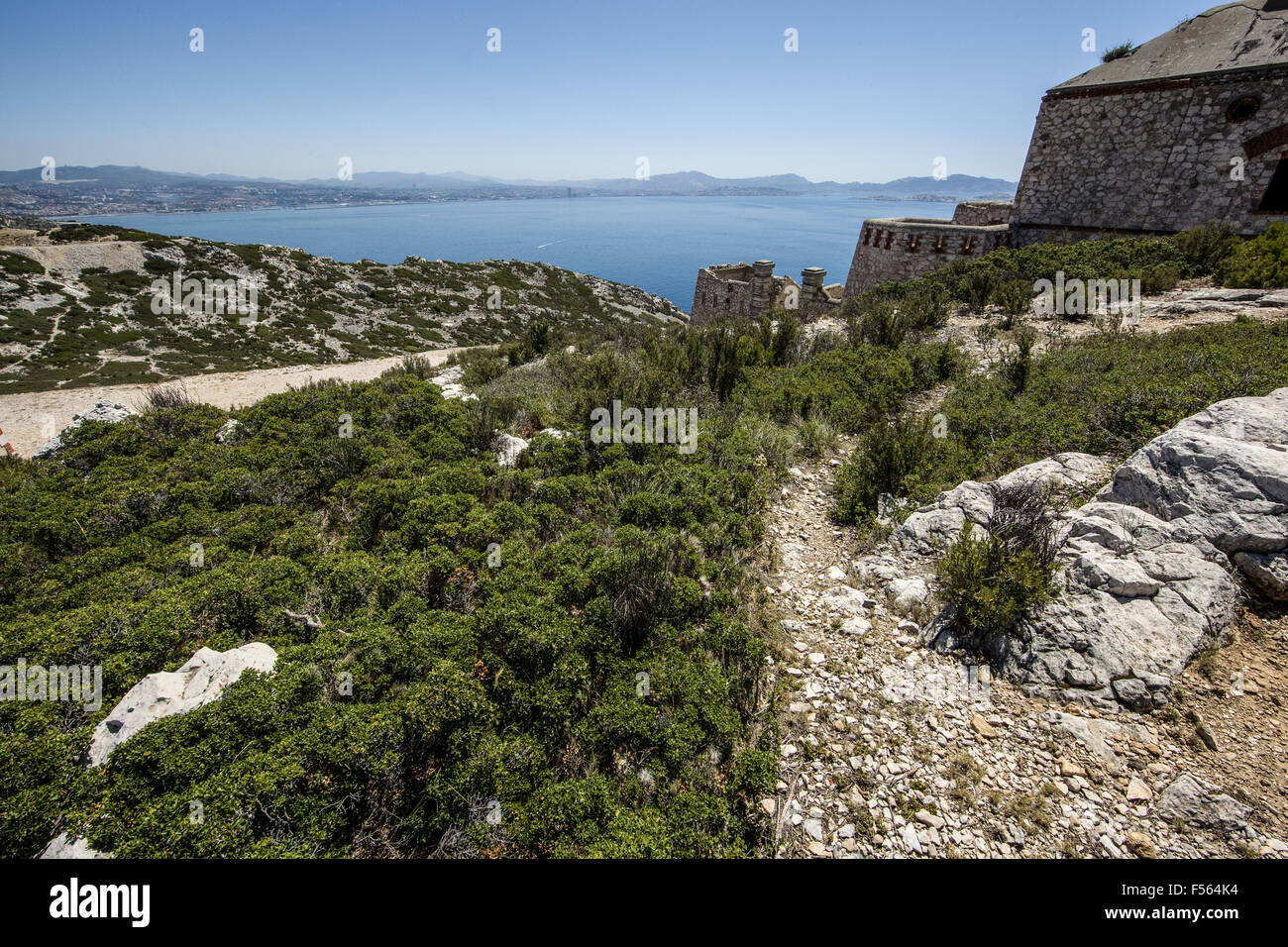 Côte Bleue,West of Marseilles Stock Photo - Alamy