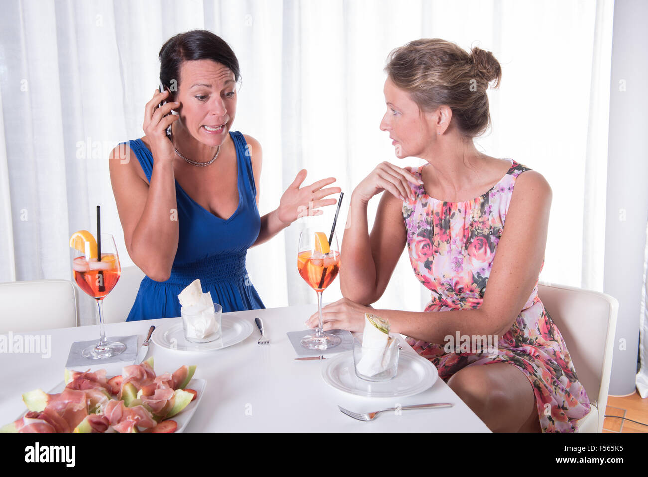 Concerned phone call hi-res stock photography and images - Alamy