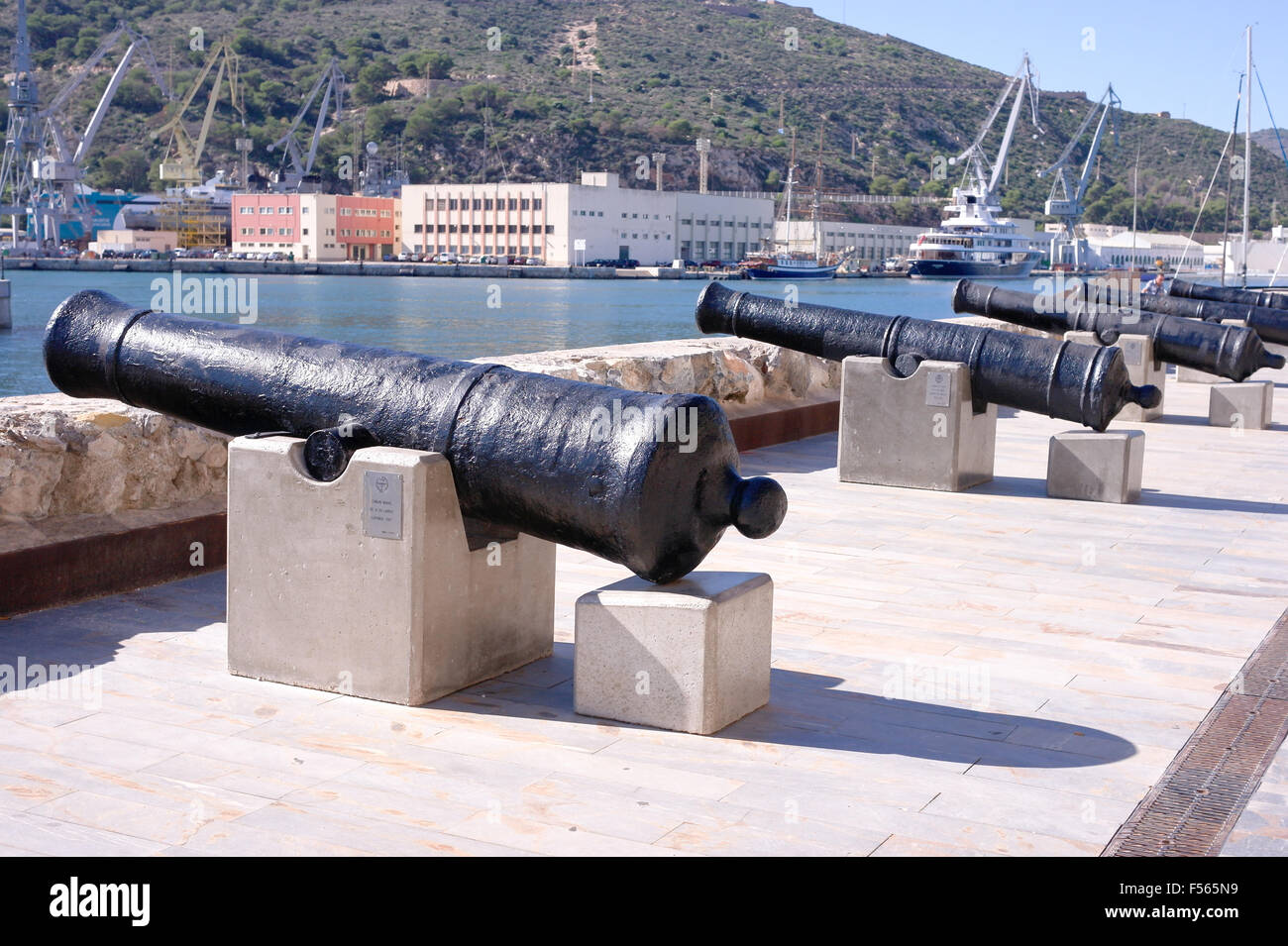 Old Canon In Harbour High Resolution Stock Photography and Images - Alamy