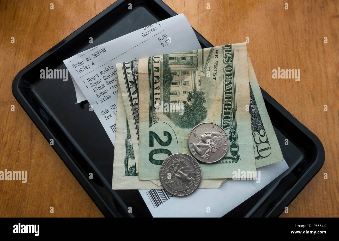 Restaurant bill receipt hi-res stock photography and images - Alamy