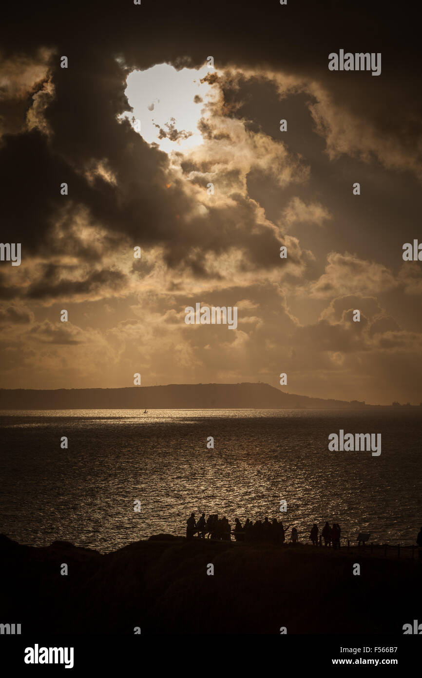 Durdle dor cloud hi-res stock photography and images - Alamy
