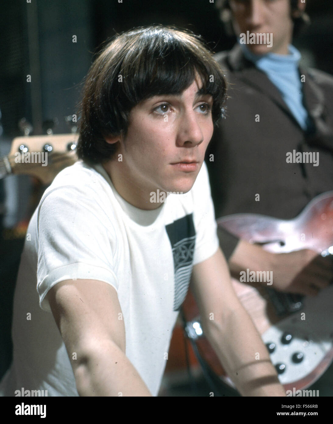 THE WHO Drummer Keith Moon on Ready,Steady,Go in 1966. Photo Tony Gale ...